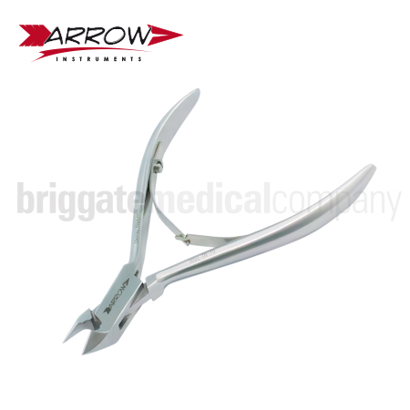 Arrow Tissue Nipper (Leaf Spring) 10cm - Briggate Medical Company