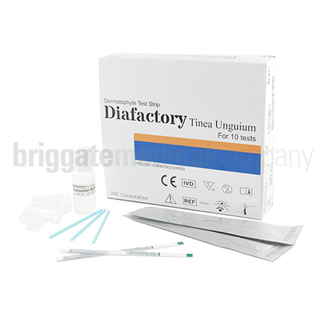 Diafactory Tinea Unguium Fungal Nail Test Kit Box of 10 Tests ...