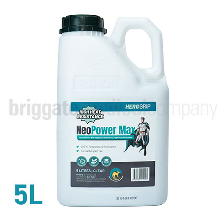 Herogrip Neo-Power Max Adhesive (Toluene Free) 5L Plastic Bottle ...