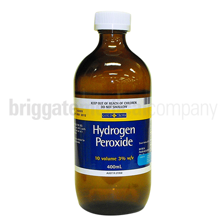 Hydrogen Peroxide 10Vol 3% 400ml - Briggate Medical Company