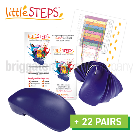 Little Steps Starter Kit: Includes 22 Pairs (2 of Each Size), Fitting ...