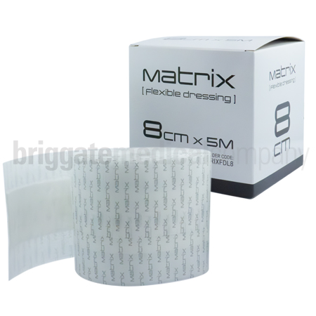 Matrix Flexible Dressing 8cm x 5M Each Roll - Briggate Medical Company