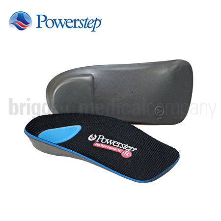 Powerstep Pro Control 3/4 Orthotics Size A (to Fit U.S. Mens 5-6.5 ...