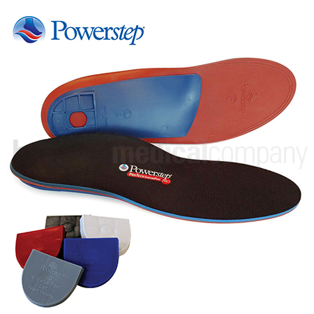 Powerstep Pro Custompost Full Length Orthotics Size B Fits L:9-10.5 M:7 ...