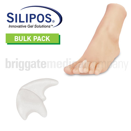 Silipos 6511B Gel Toe Separators - Small Bulk 50 Anti-Bacterial with ...