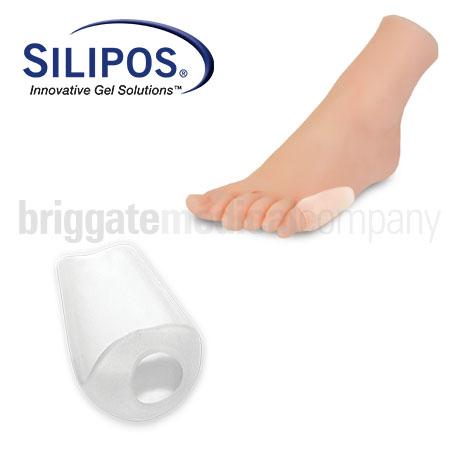 Silipos All Gel Tailors Bunion Shield Anti-Bacterial with Silver