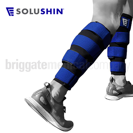 Solushin Shin Splints Treatment X-LARGE LEFT each - Briggate Medical Company