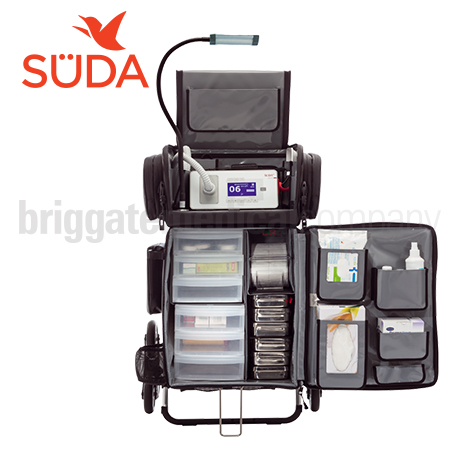 Suda Upright Podiatry Case with Trolley and Work Light - Briggate ...