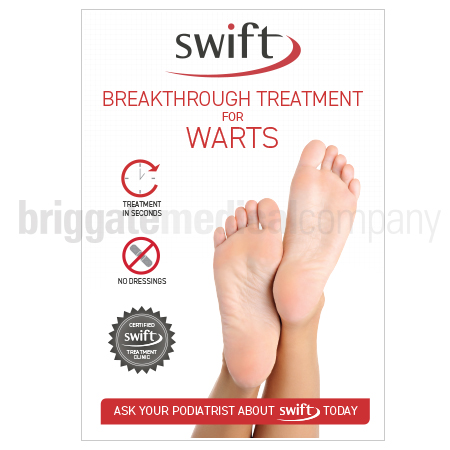 Swift Clinic Promotional Poster - A2 - Briggate Medical Company