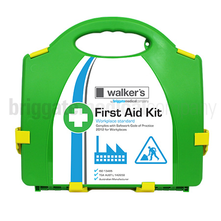 Walker's First Aid Kit (146 Pieces) with Wall Mountable Bracket ...