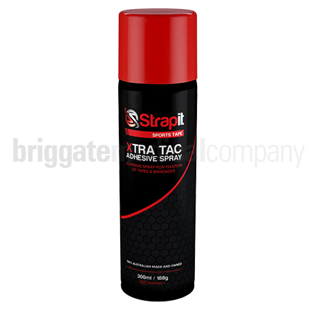 Xtra Tac Adhesive Spray for Tapes & Bandages 300ml - Briggate Medical ...