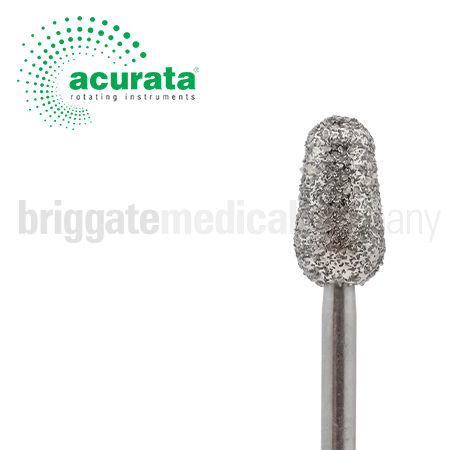 Acurata Sapphire Burr Standard Grit/Medium Bud - Briggate Medical Company