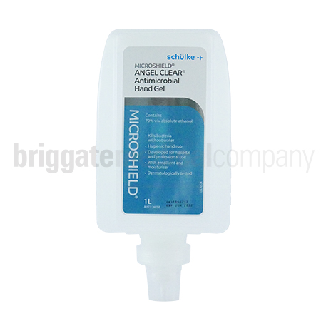 Microshield Angel Clear Anti-Microbial Hand Gel 1 Litre REFILL ...