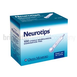 Neurotips - 40g Sensory Examination Pins Box 100 - Briggate Medical Company