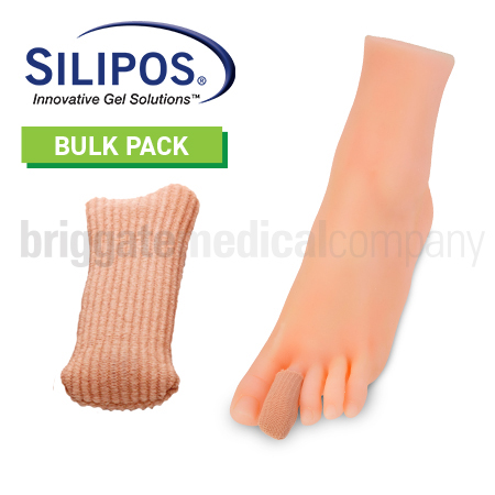 Silipos 10206B Digital Caps - Ribbed L/XL Bulk 20 - Briggate Medical Company