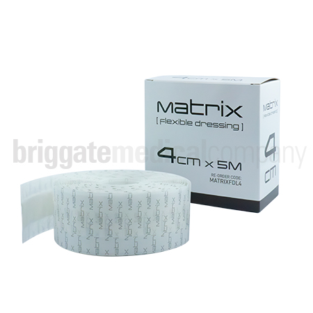 Matrix Flexible Dressing 4cm x 5M Roll - Briggate Medical Company
