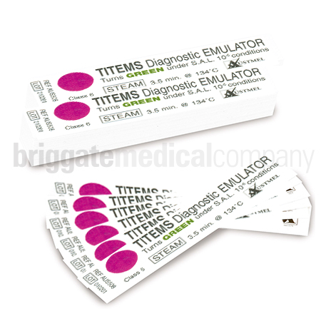 Titems 508 Diagnostic Emulators Class 6 Indicator Strips Box 250 ...