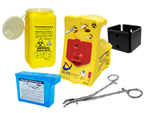 Scalpel Blades, Handles & Sharps Disposal