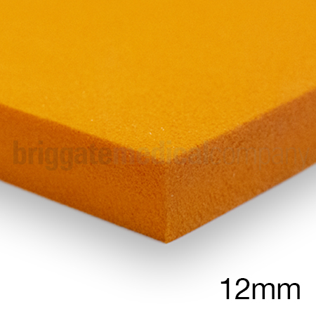 EVA 270 12.0mm Sheet Tangerine 975mm x 870mm - Briggate Medical Company