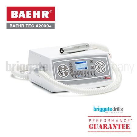 BaehrTec A2000+ Podiatry Drill Dual Brushless Vacuum Motors