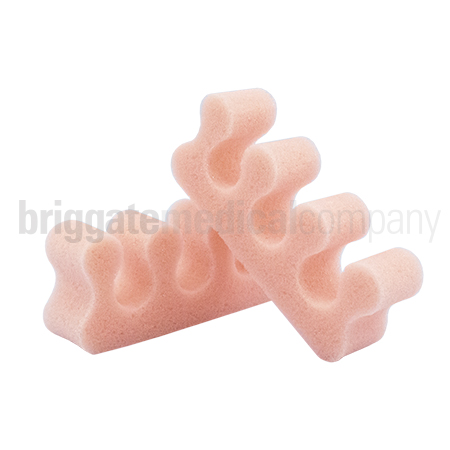 Toe Comb Foam Cushions (6 Pair) Packet 12 - Briggate Medical Company