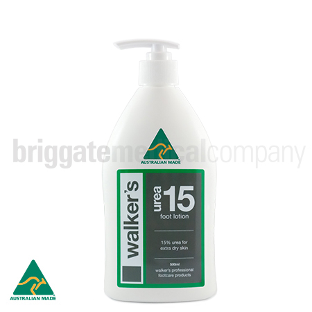 Walker's Specialist Urea 15 Lotion 500ml Pump - Briggate Medical Company