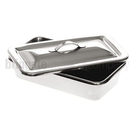 Stainless Steel Instrument Tray with Lid 200mm x 130mm x 50mm ...