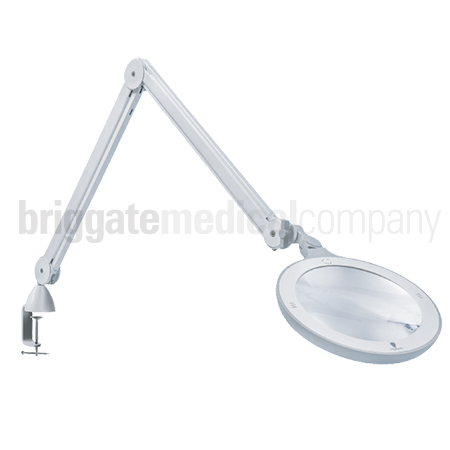 Daylight Omega 7 LED Magnifying Lamp - White - Briggate Medical Company