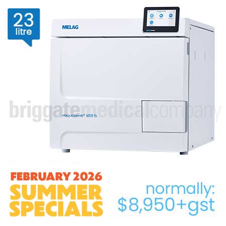 Melag 23L Pro Line Vacuclave 'S' Class Autoclave with USB Documentation ...