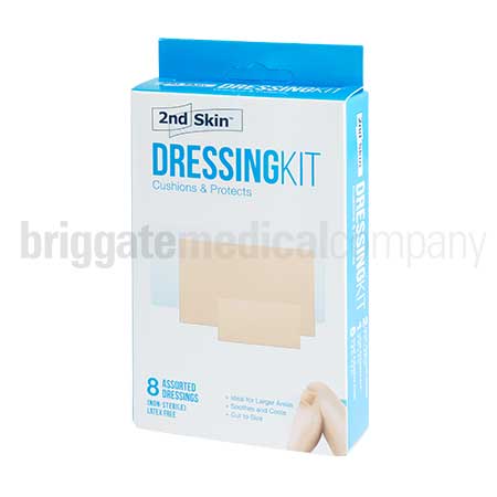 Spenco 2nd Skin Dressing Kit (Assorted Dressings) Pkt 8 - Briggate ...